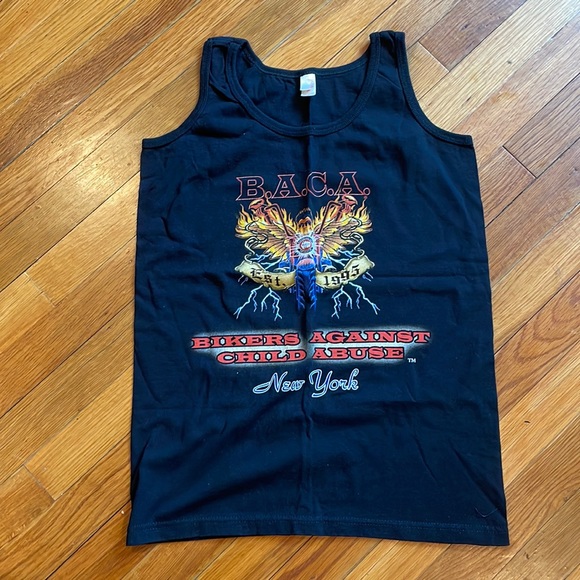 Anvil | Tops | Baca Bikers Against Child Abuse Tank | Poshmark